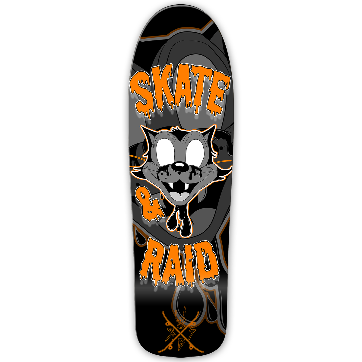 Gnarly Cat Halloween 2024 – Raid Skateboards
